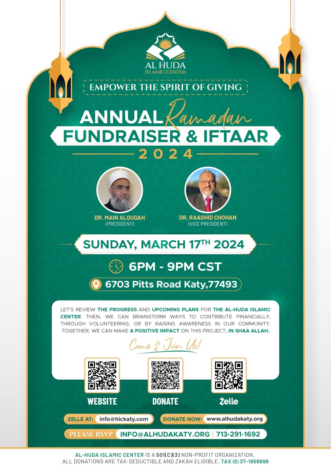 Best Islamic Center in Katy Texas: Community and Faith - Al-Huda ...