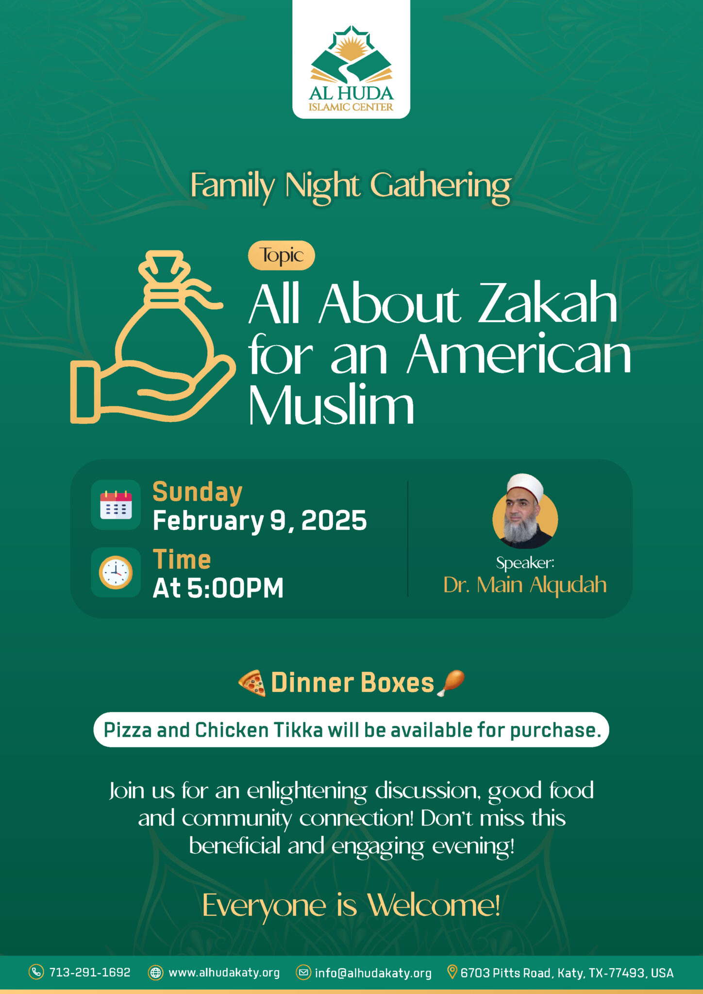 Best Islamic Center in Katy Texas: Community and Faith - Al-Huda ...