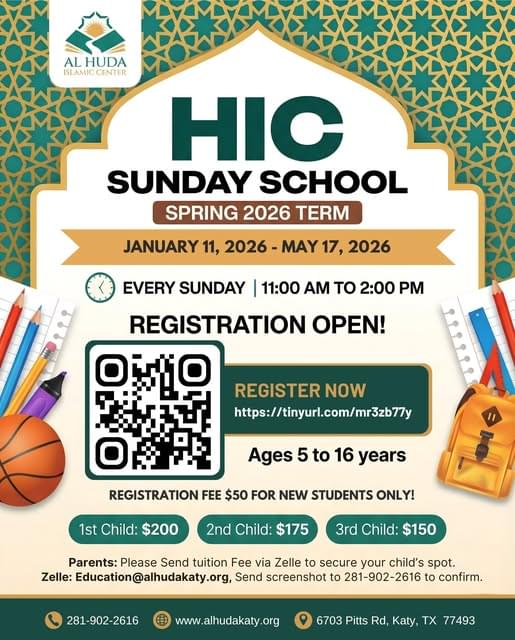 Best Islamic Center in Katy Texas: Community and Faith - Al-Huda ...